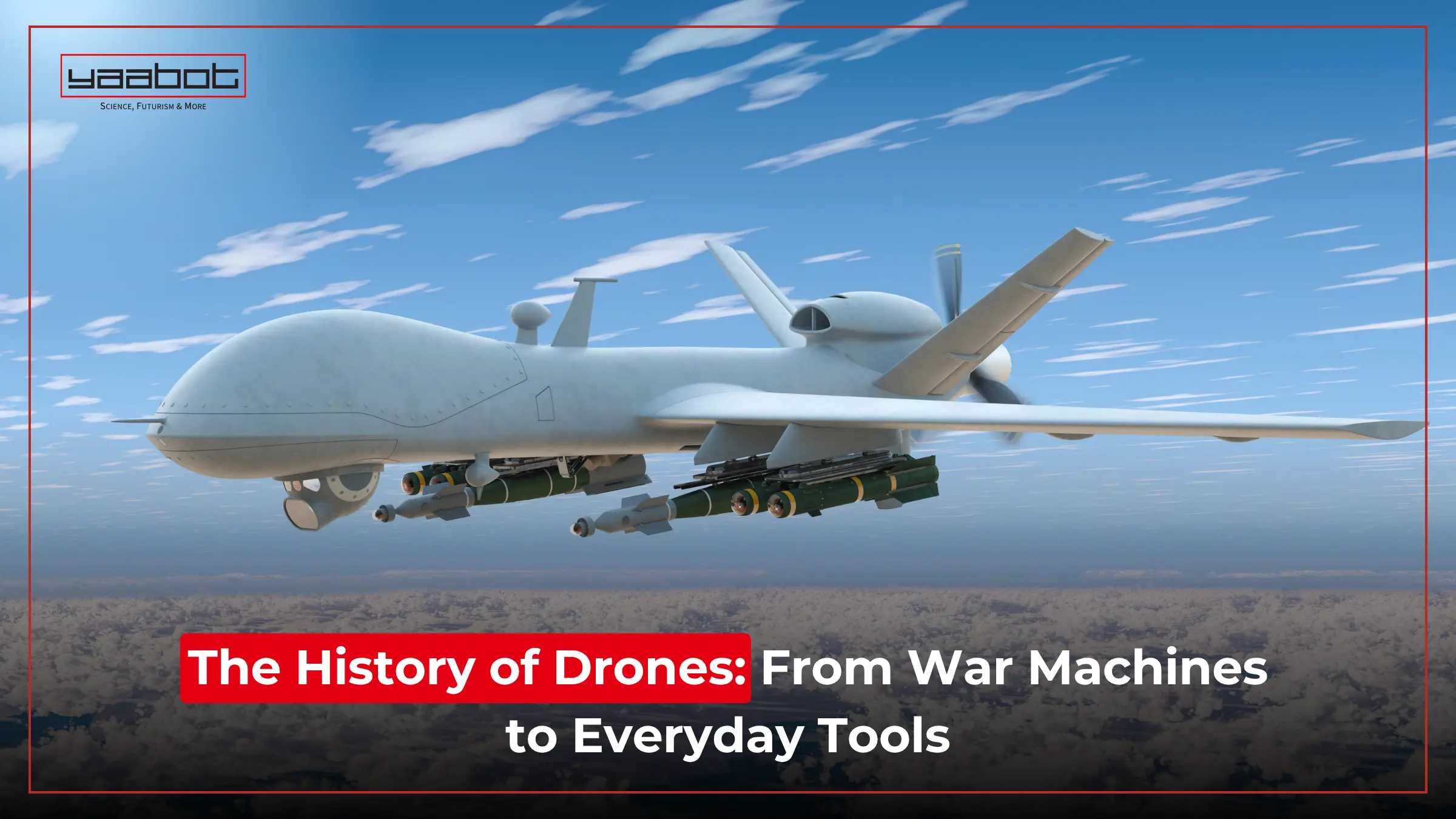 The History of Drones: Evolution from War to Daily Life